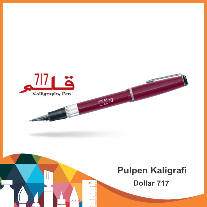 Jual Dollar Pen Calligraphy 717 / Pena Kaligrafi / Pulpen Kaligrafi ...