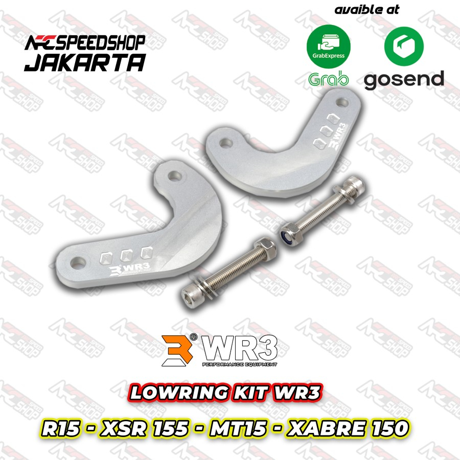 Jual Lowering Kit WR3 Yahama R15 / MT15 / XSR 155 / Xabre | Shopee ...