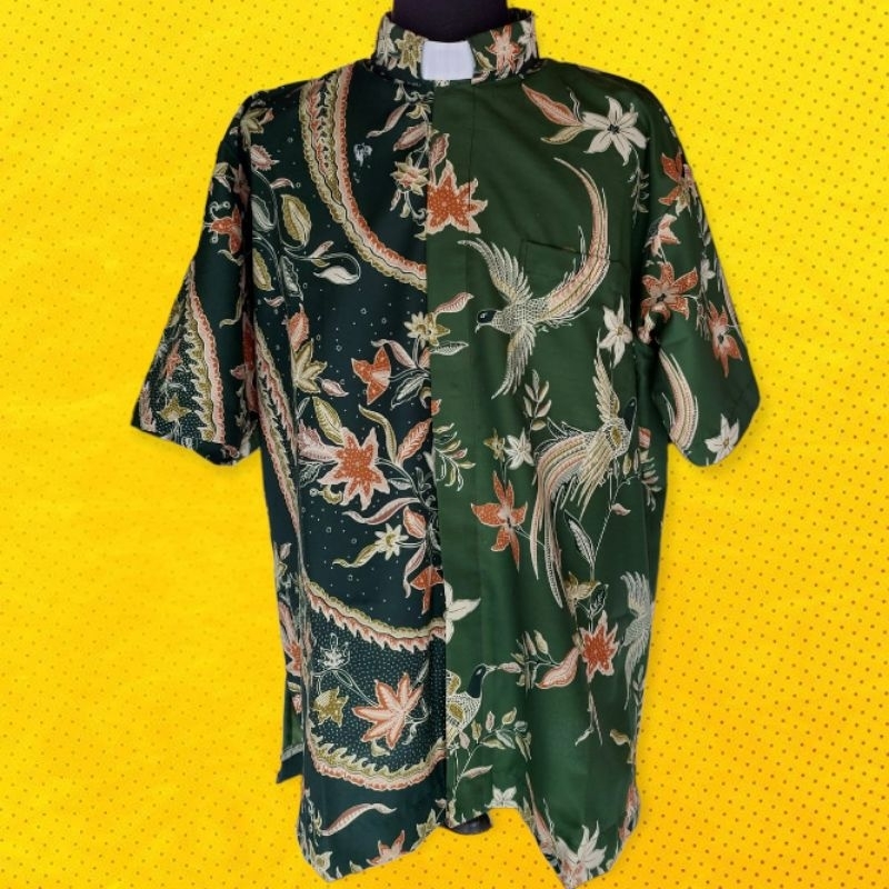 Jual Baju Batik Kolar Romo Imam Katolik/Ukuran XXL/Kasula Romo Imam ...