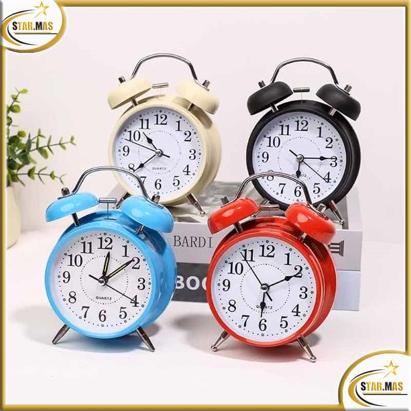 Jual TERLENGKAP!!!JAM ALARM KLASIK/JAM WEKER KLASIK/JAM ESTETIK/ALARM ...