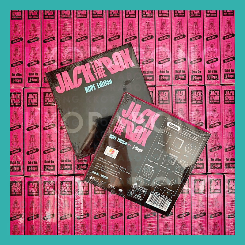 Jual [READY] J-HOPE Solo Album “Jack in the Box” JITB Hope Edition | Shopee Indonesia