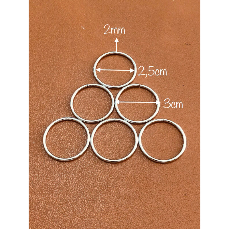 Jual ring bulat besi 2,5cm / ring o besi 25mm / ring besi / O 2 - 25 ...