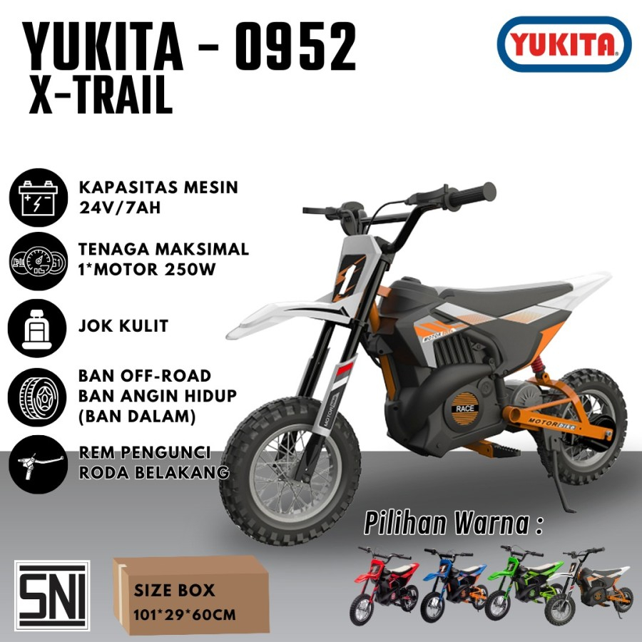 Jual Mainan Anak Motor AKI MOTOR YUKITA 0952 - X TRAIL - Maenan Motor ...