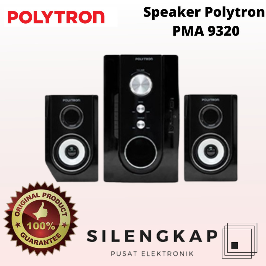 Jual POLYTRON Multimedia Speaker PMA 9320 | Shopee Indonesia