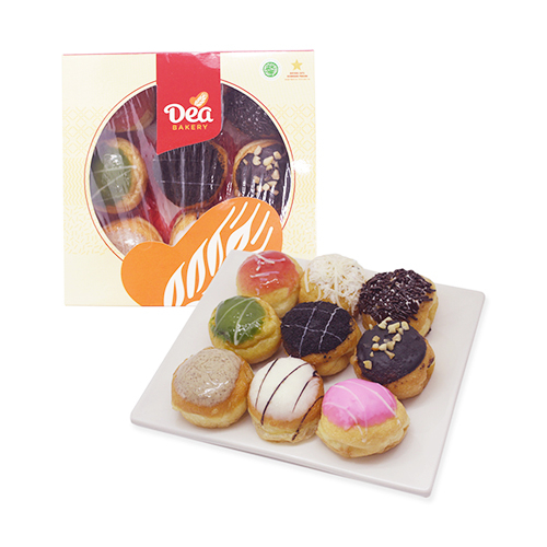 Jual Paket Donat Mini Dea Bakery - isi 9 pcs | Shopee Indonesia