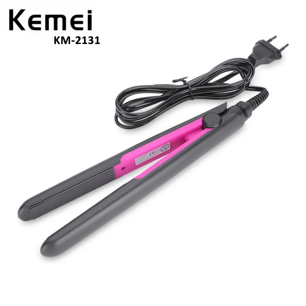 Jual Catokan KEMEI KM 2131 Alat Catok Rambut 2in1 Lurus Keriting Curly Straight | Shopee Indonesia