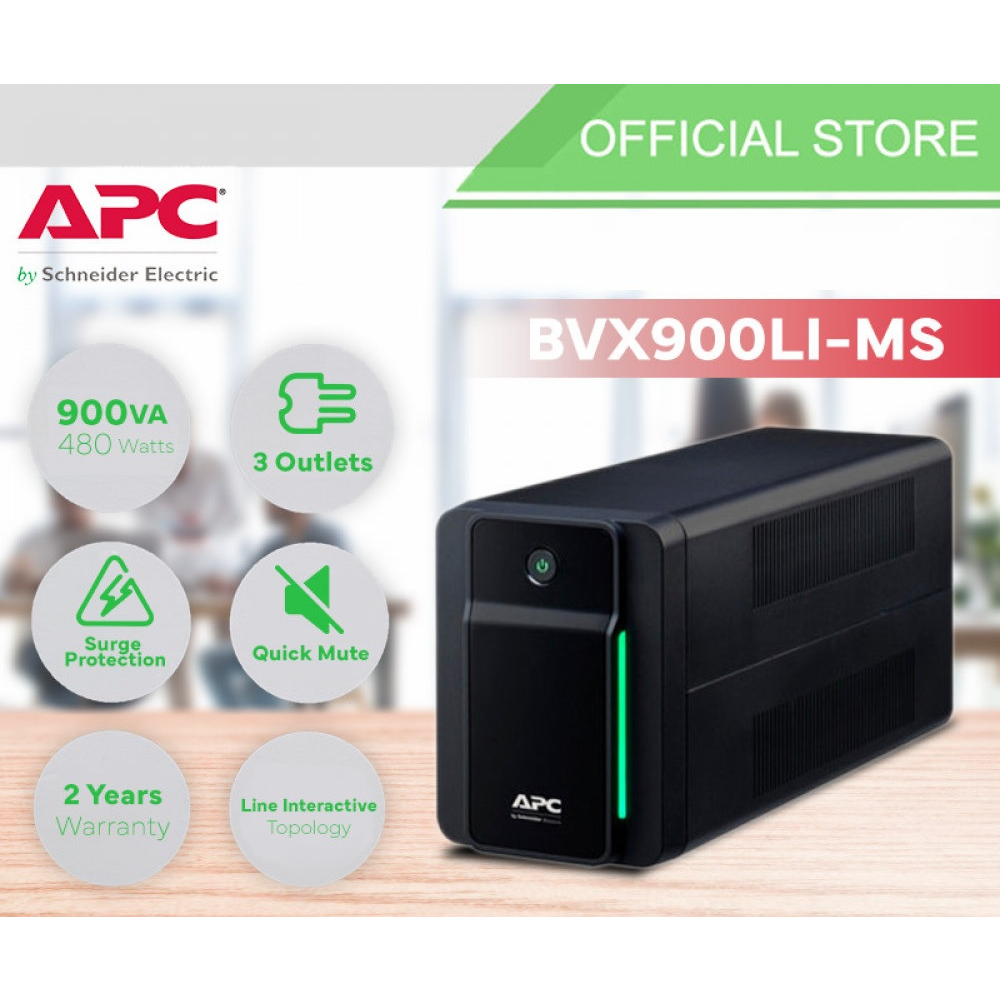 Jual UPS APC Easy UPS BVX900LI-MS BVX 900VA 480W | Shopee Indonesia