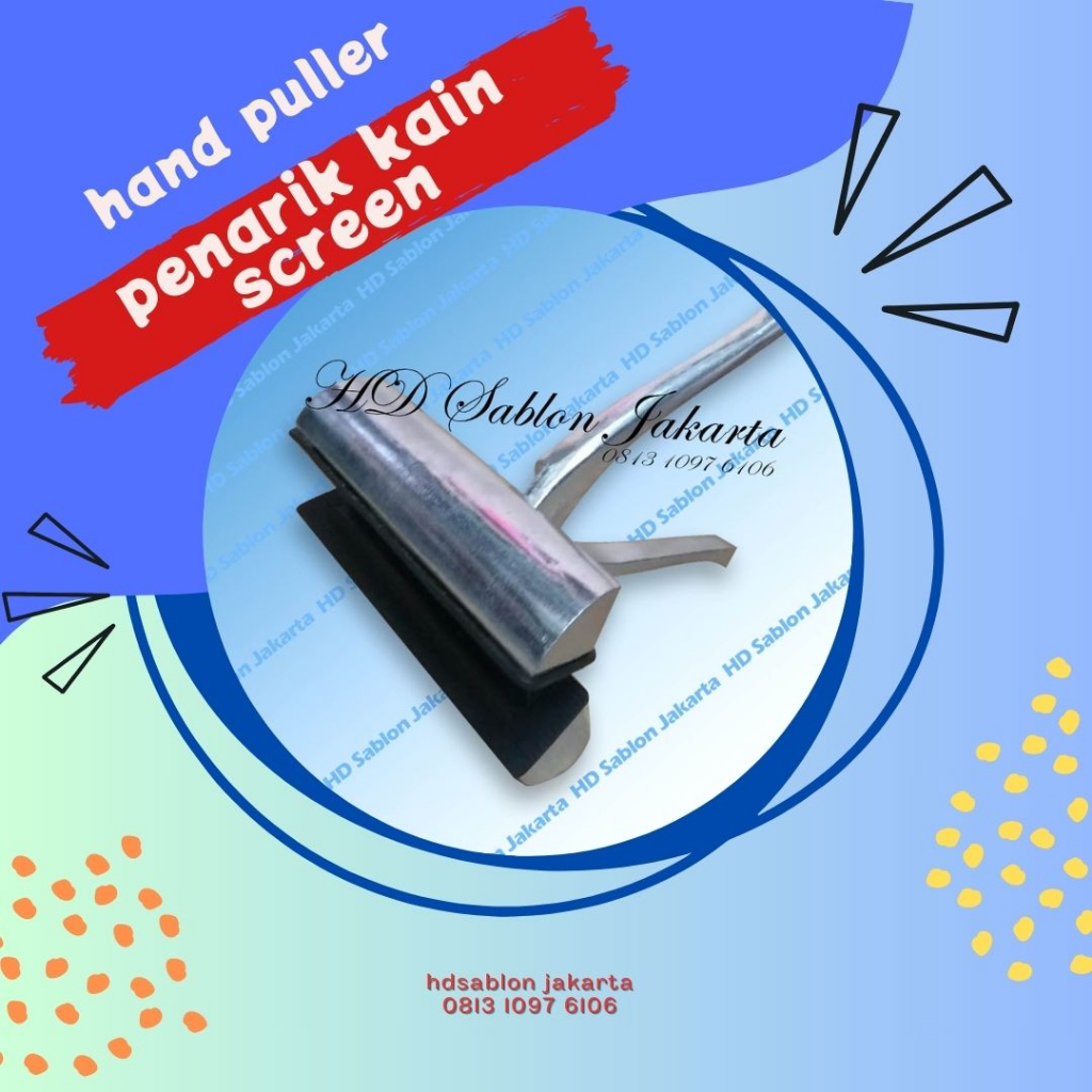 Jual ALAT PASANG TARIK PENJEPIT KAIN SCREEN SABLON HAND PULLER | Shopee ...