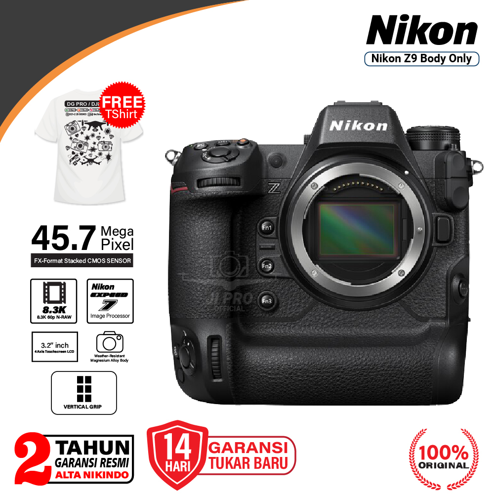 Jual NIKON Z9 / Z 9 Mirrorless Digital Camera Body Only Garansi Resmi ...