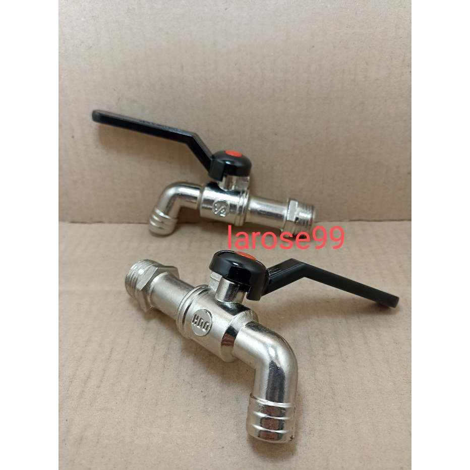 Jual Kran Air 1/2” Besi Keran Air Gagang Hitam 1/2” | Shopee Indonesia