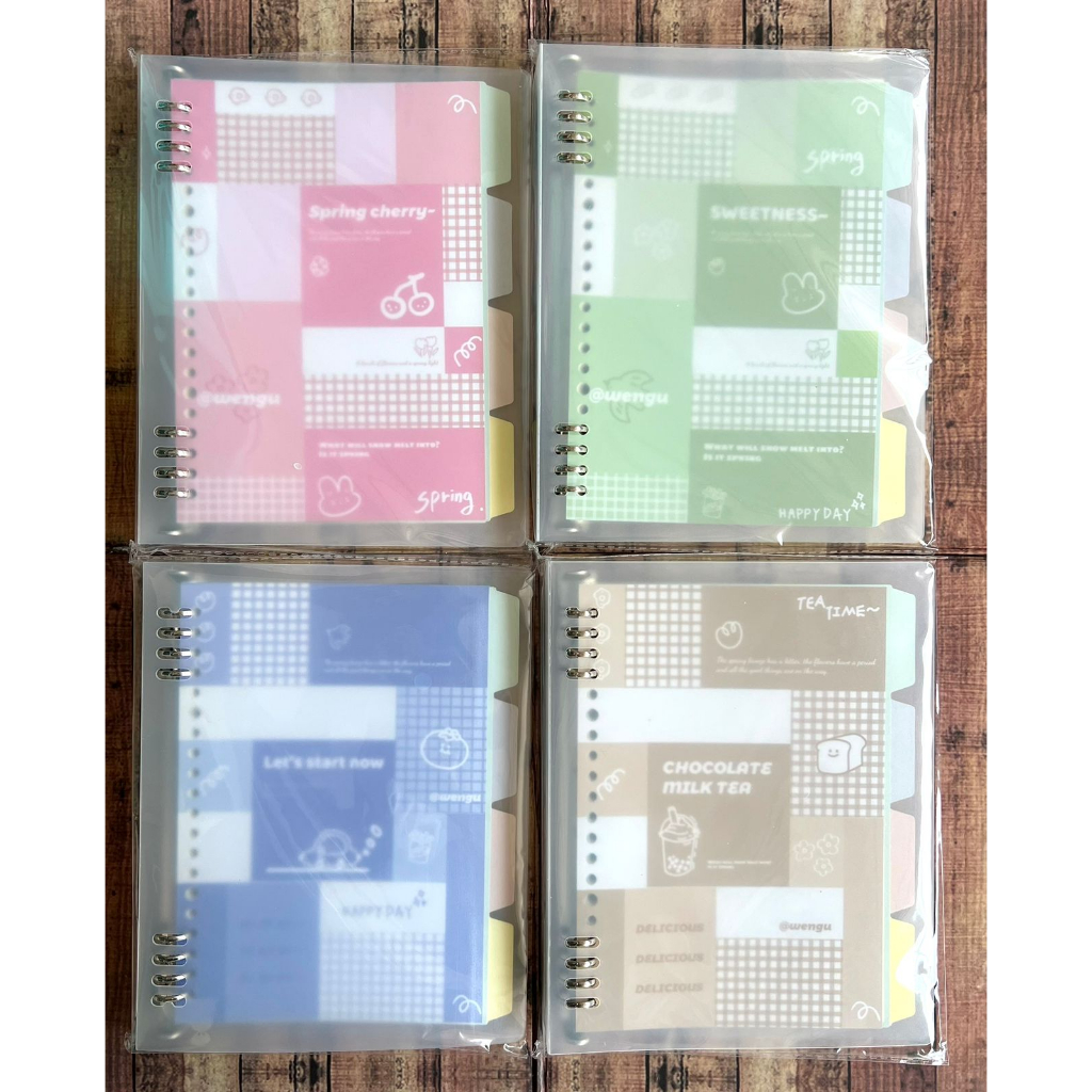Jual Map Binder Wengu Plaid B1040 A5 B5 - Binder Note Plus Loose Leaf ...