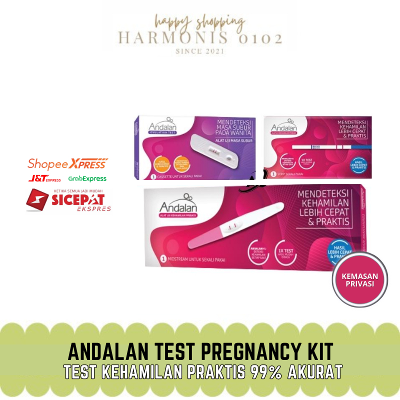 Jual Andalan Pregnancy Test Midstream Test Pack Kehamilan Testpack ...