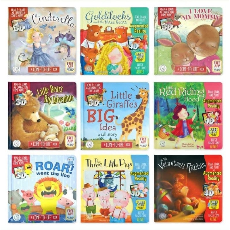 Jual [BBW - BOARDBOOK] Little Hippo Augmented Reality (AR) | Shopee Indonesia