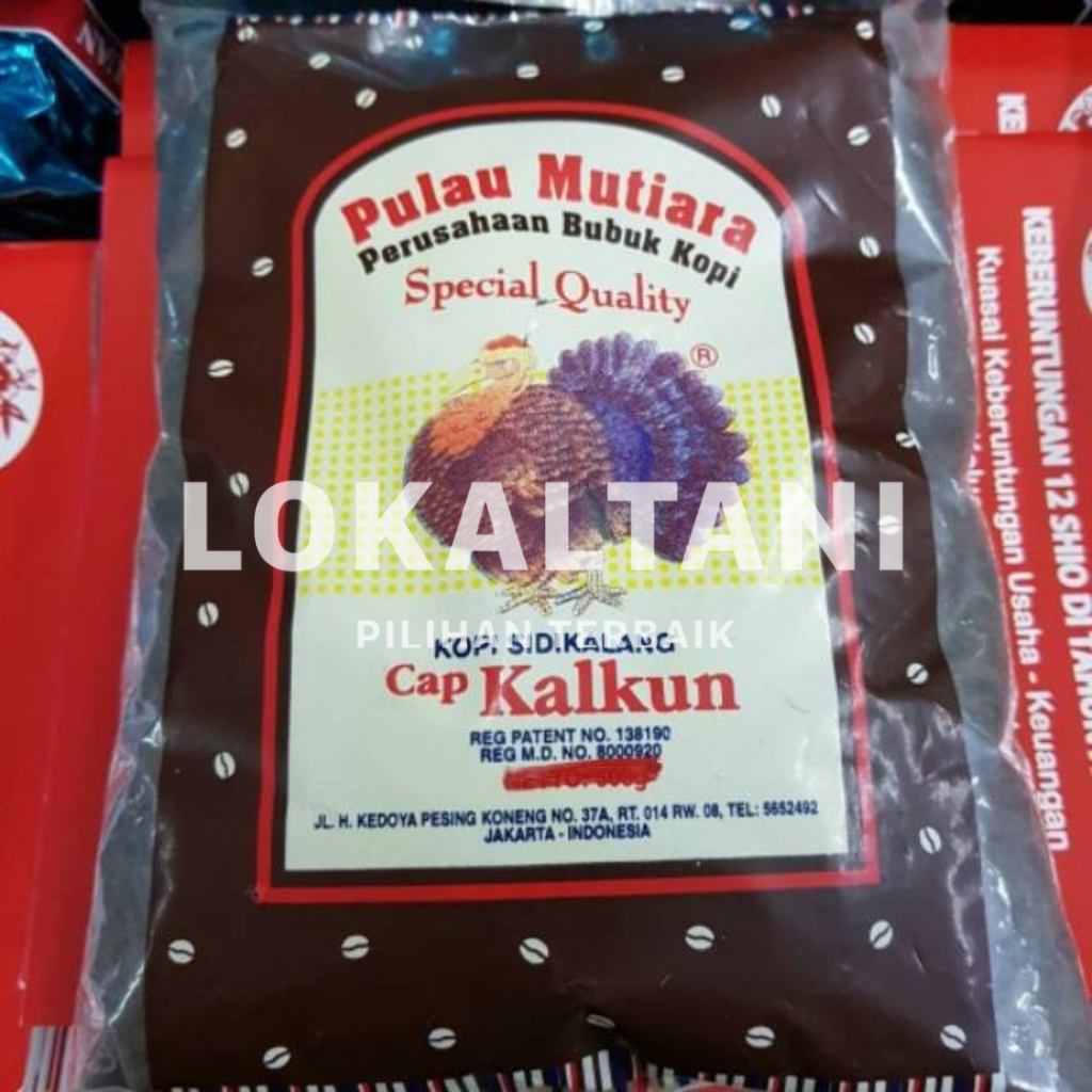 Jual Kopi Sidikalang Pulau Mutiara Cap Kalkun Spesial Quality 500gram ...