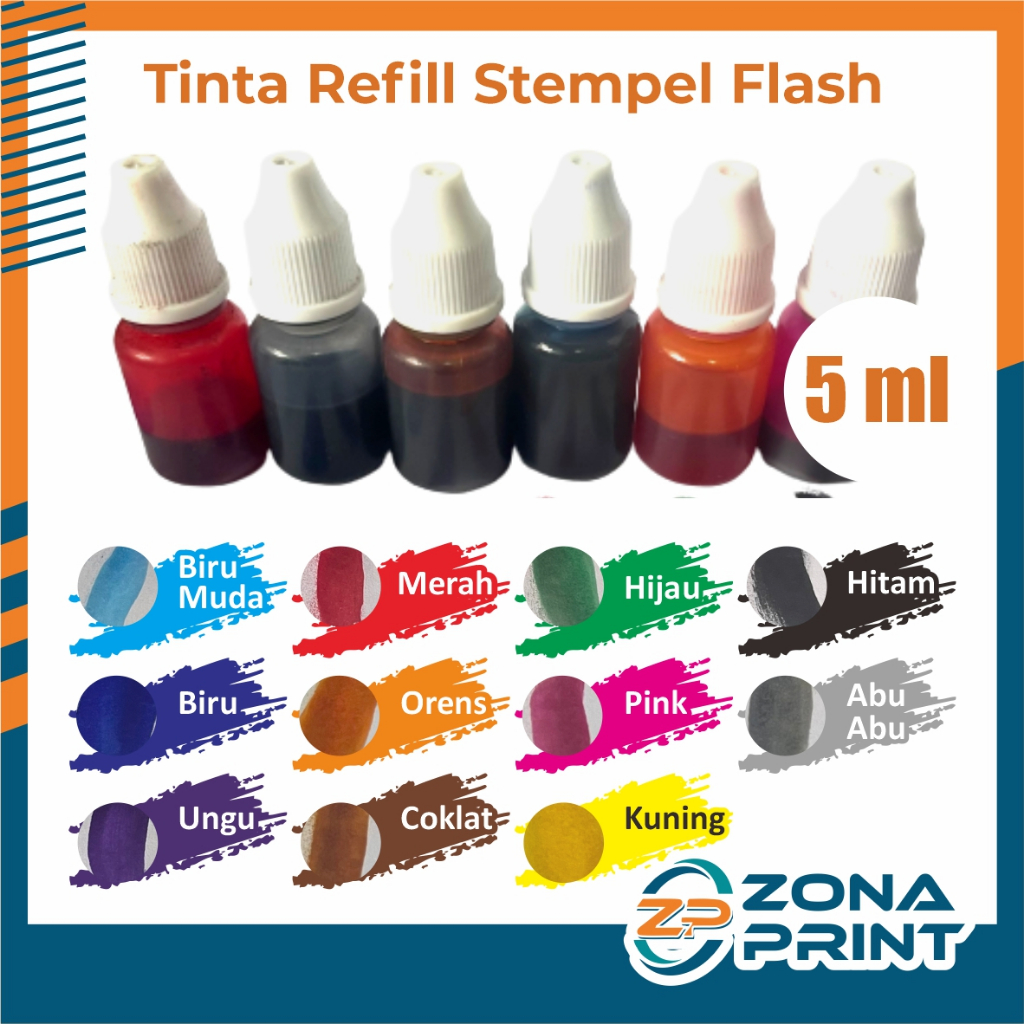 Jual Tinta refill stempel Flash | Shopee Indonesia