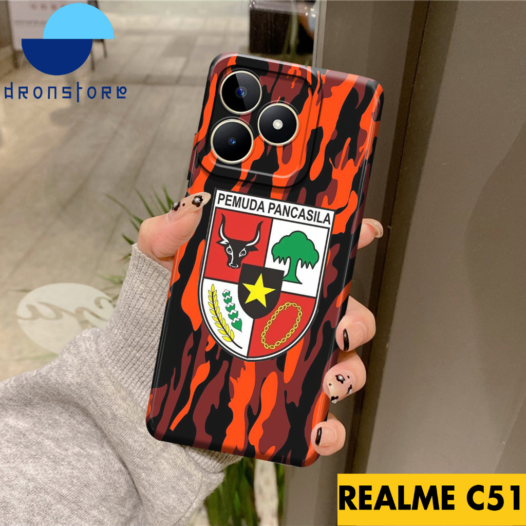 Jual CASE REALME C51 MOTIF PEMUDA PANCASILA - 25 - SOFTCASE HARDCASE ...