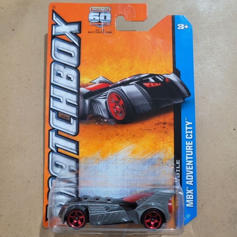 Jual MATCHBOX BATMOBILE / MBX ADVENTURE CITY [ GREY BLACK ] | Shopee ...