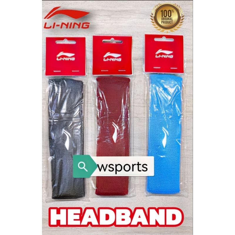 Jual Headband LiNing AQAR026 Original | Shopee Indonesia