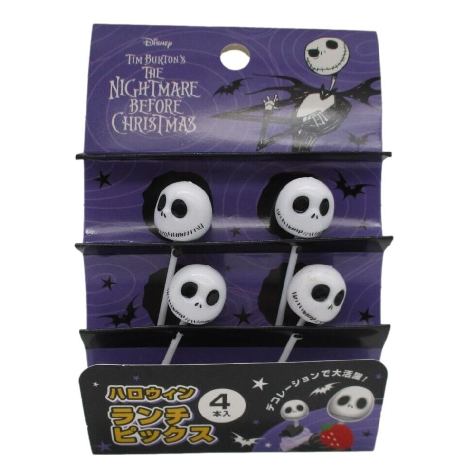 Jual Nightmare Before Christmas Lunch Picks 4P (M-05532) | Shopee Indonesia