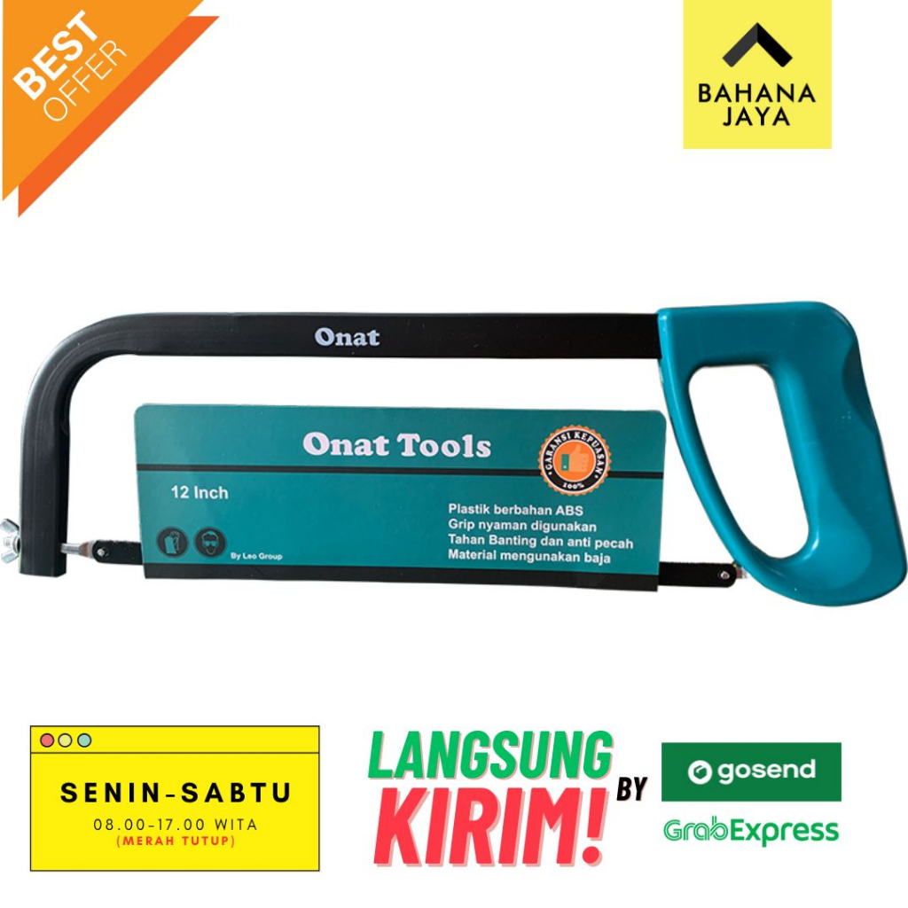 Jual GERGAJI BESI ONAT STANG GERGAJI GAGANG BESI LAPIS PVC 12INCH ...