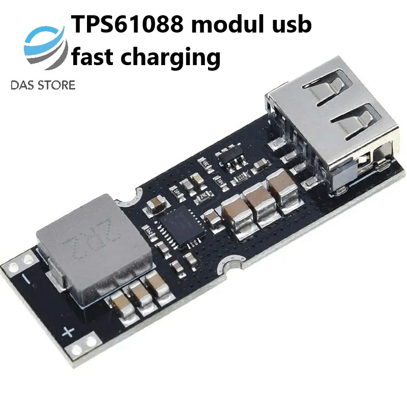 Jual Modul tps61088 Charger Baterai Lithium 3.7V 4.2V 4.2V 12V USB QC ...