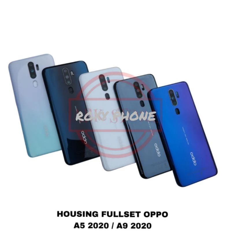 Jual Casing Kesing Housing Fullset Backdoor Bezzel Oppo A5 2020 / A9 2020 | Shopee Indonesia