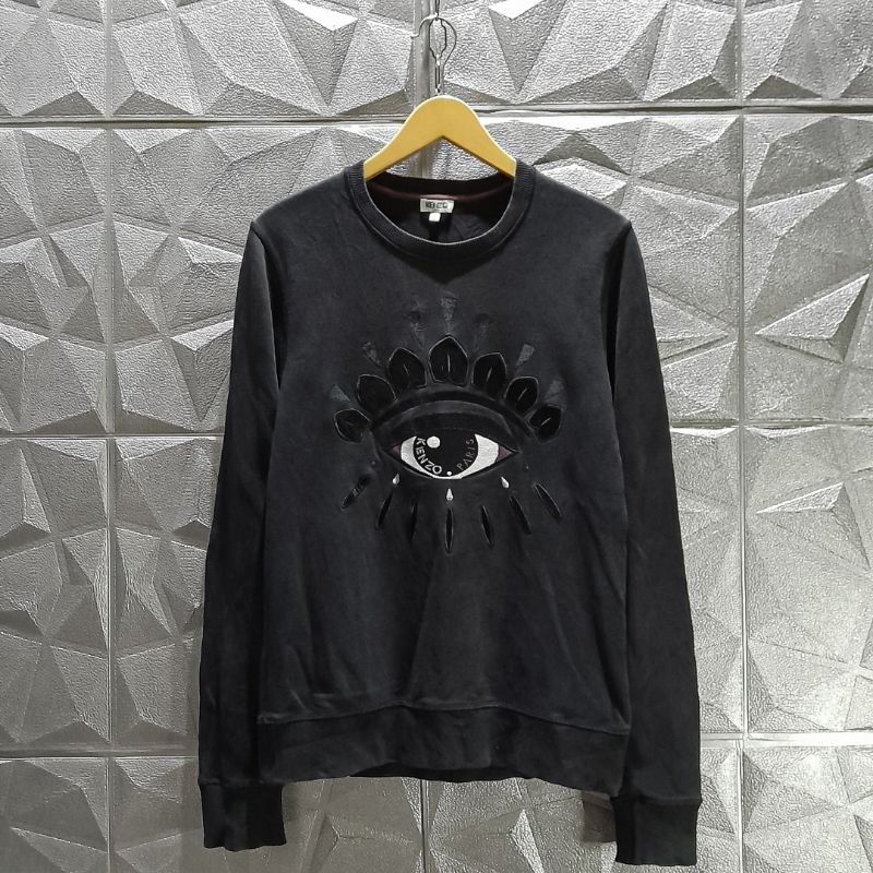 Jual Crewneck sweater kenzo eyes rare second | Shopee Indonesia