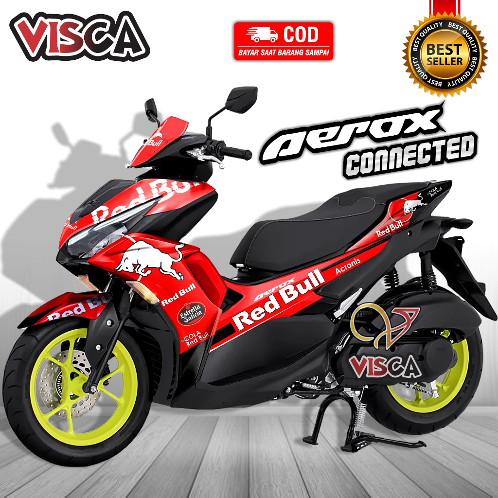 Jual Decal Aerox 155 Connected 2021 2022 Full Body Stiker Aerox 155 ...