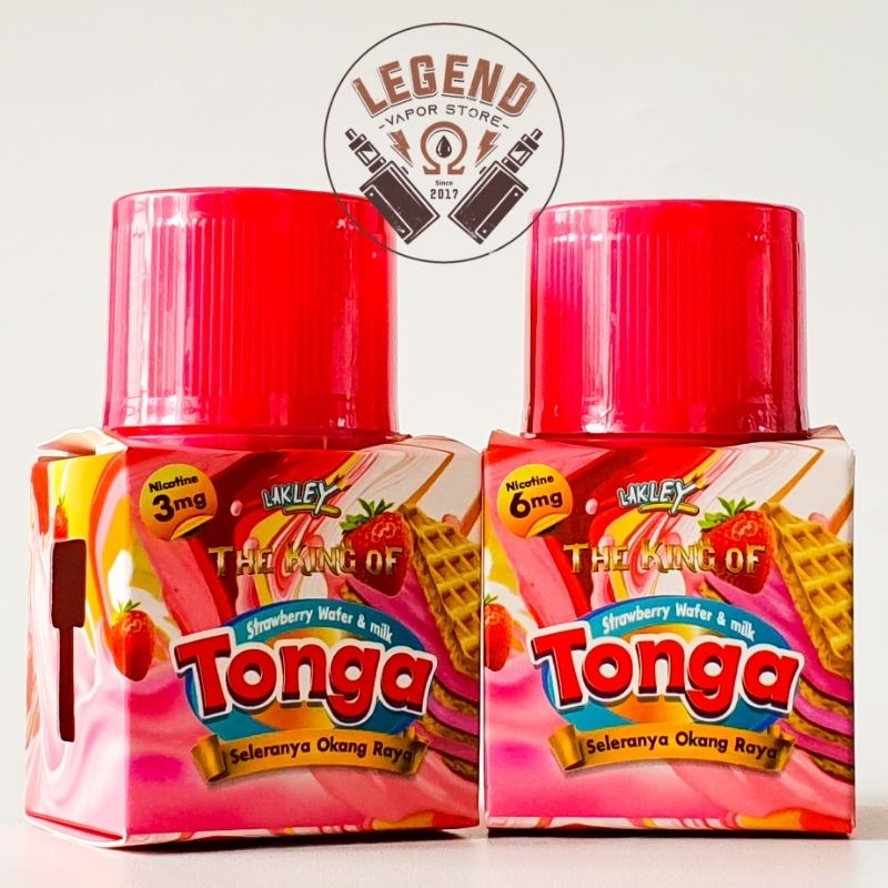 Jual FREEBASE - LIQUID TONGA V2 Strawberry Wafer Milk 60ML 3MG 6MG ...