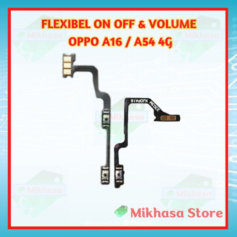 Jual Flexible Fleksibel OPPO A16 / A54 4G Flexibel Tombol Dalam On Off Of Power Volume Hp ...