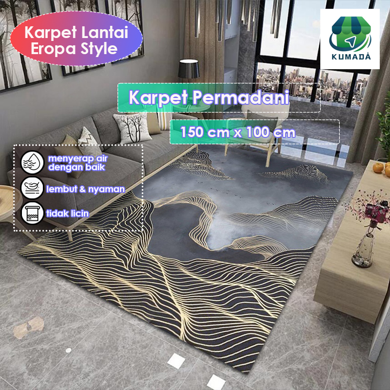 Jual Kumada Karpet Kamar Tidur karpet Rumah Karpet Anti-selip ukuran ...