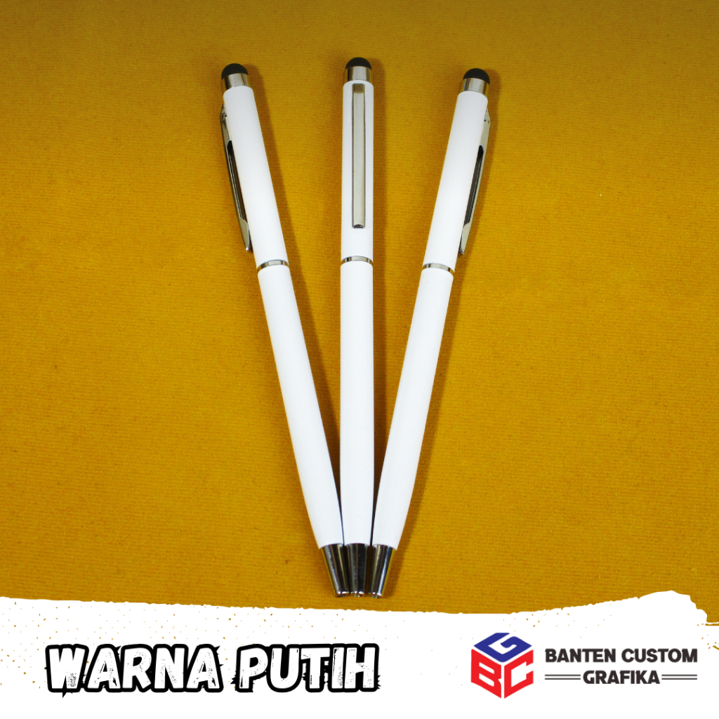 Jual Pulpen Promosi + Sylush Hp Free Grafir Custom Nama | Shopee Indonesia