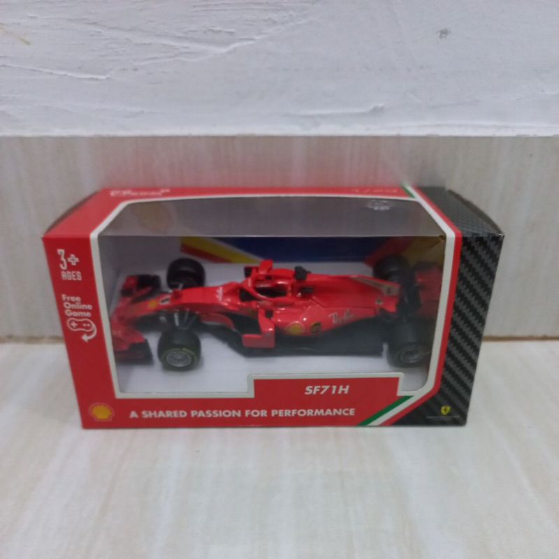 Jual SHELL DIECAST FERRARI SF71H (MISB) LIMITED EDITION | Shopee Indonesia