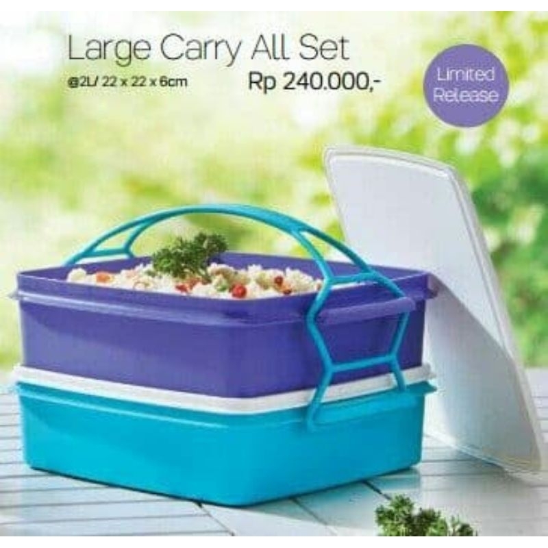 Jual rantang click to go Tupperware | Shopee Indonesia