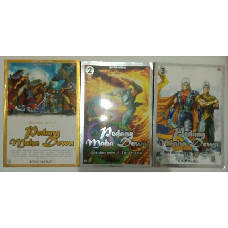 Jual Fore Story Series I,II,III Pedang Maha Dewa By Tony Wong (Original ...