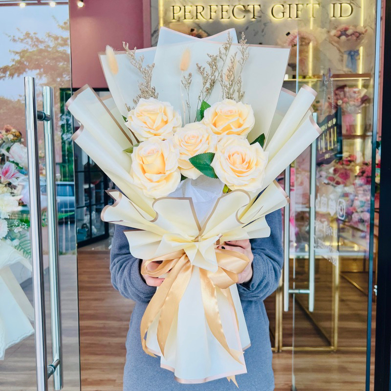 Jual Buket Bunga Artificial Kado Ulang Tahun Kado Romantis Hadiah ...