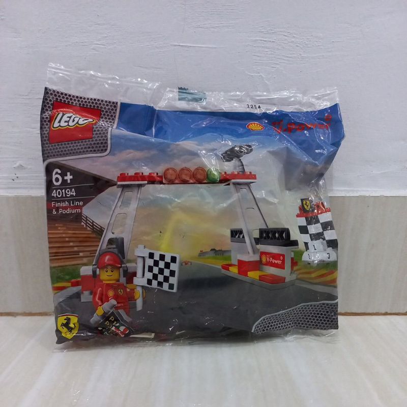 Jual SHELL LEGO 40194 FINISH LINE & PODIUM (MISB) LIMITED EDITION ...