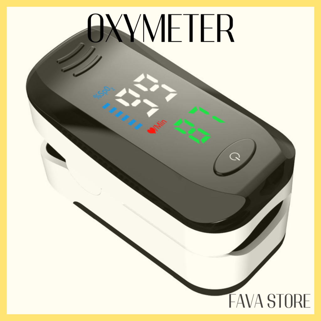 Jual Fingertip Pulse Oxymeter Oximeter Oksimeter Alat Ukur Oxygen Darah ...