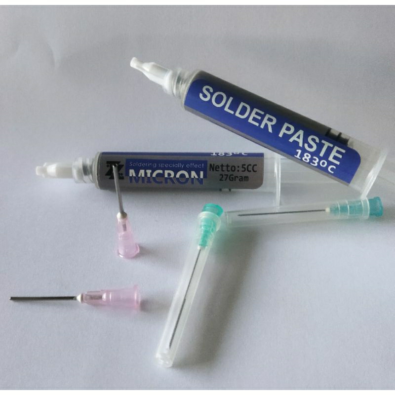 Jual TIMAH PASTA ANTI KERING TIMAH CAIR MEDIUM TEMP 5 ML / 25 GRAM ...