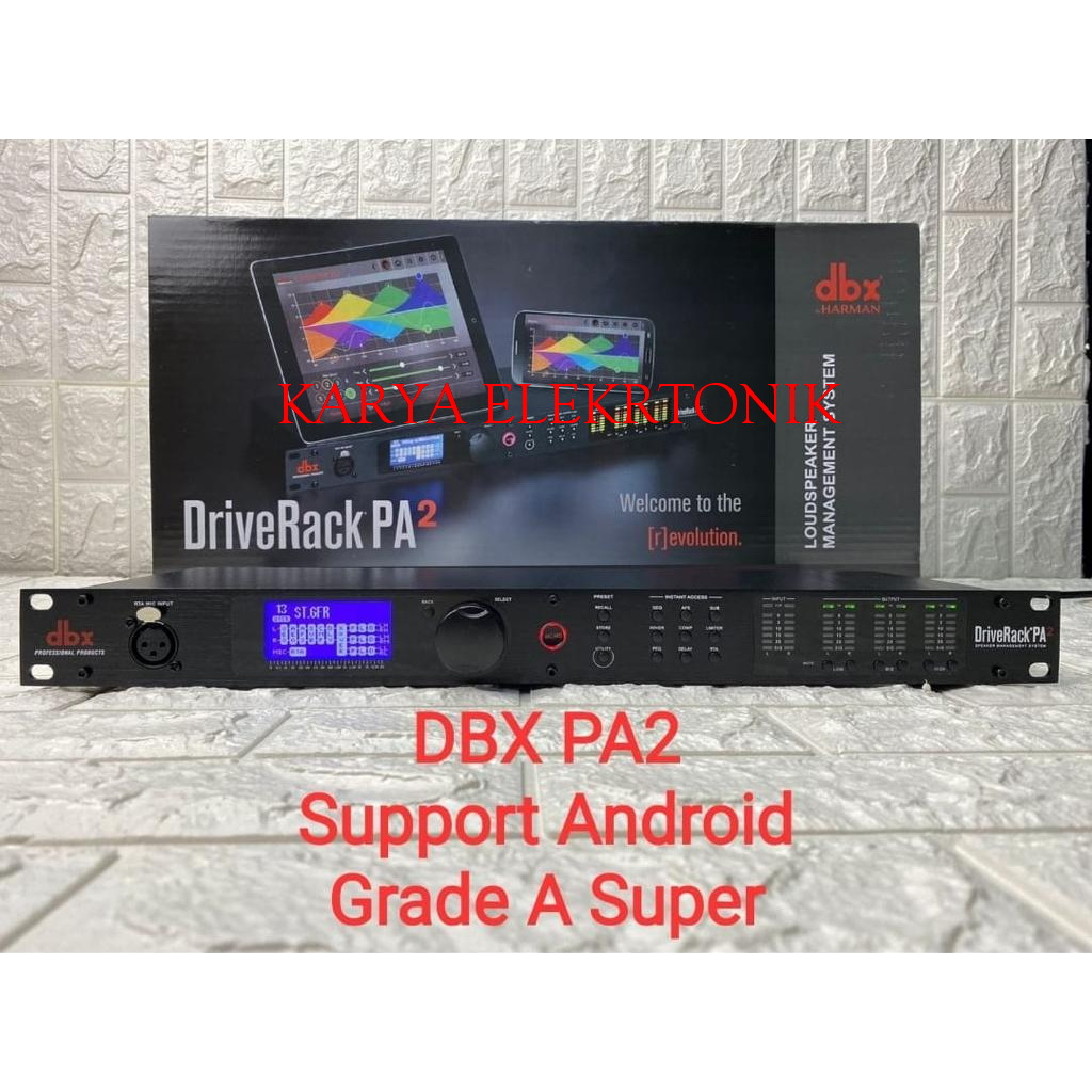 Jual MANAGEMENT SPEAKER DBX DRIVERACK PA2 DBX DRIVERACKPA2 GRADE A | Shopee Indonesia