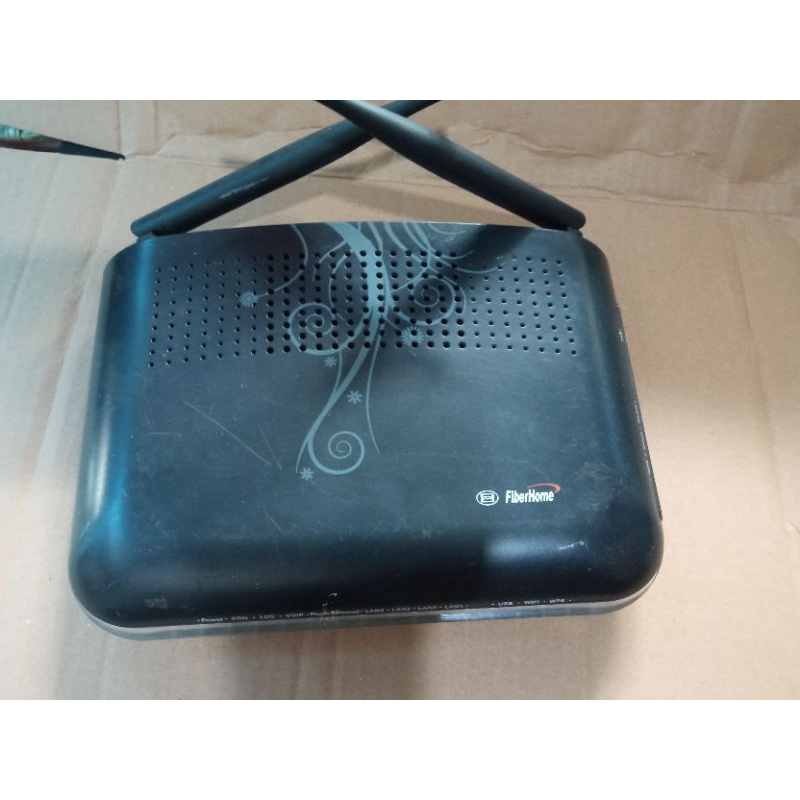 Jual Gpon onu wifi router fiberhome AN5506-04-FG hitam | Shopee Indonesia