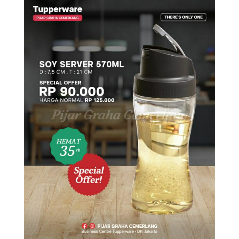 Jual soy server tupperware | Shopee Indonesia