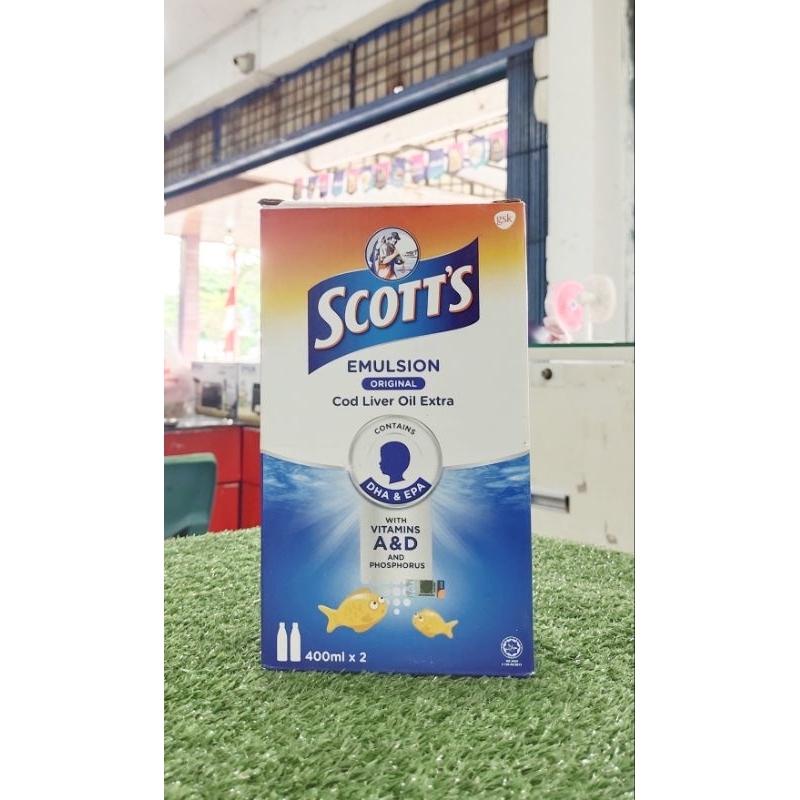 Jual ( READY ) Scott's Emulsion Original Scots Cod Liver Oil Extra ...