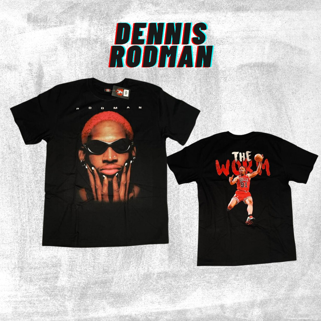 Jual OVERSIZE T-SHIRT TAG ROCK YEAH DENNIS RODMAN FULL PRINT | Shopee ...