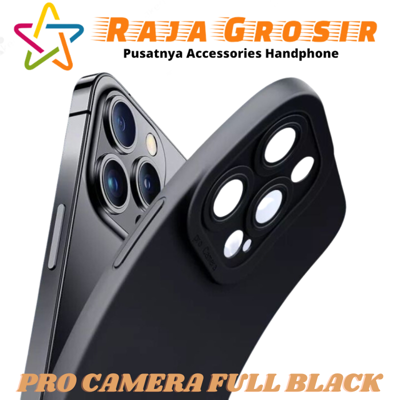 Jual grosir macaron case pro camera hitam alltipe softcase soft case ...