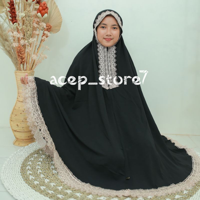 Jual MUKENA DEWASA 2 IN 1 RAYON CRINKLE AIRFLOW PERLENGKAPAN SHOLAT ...