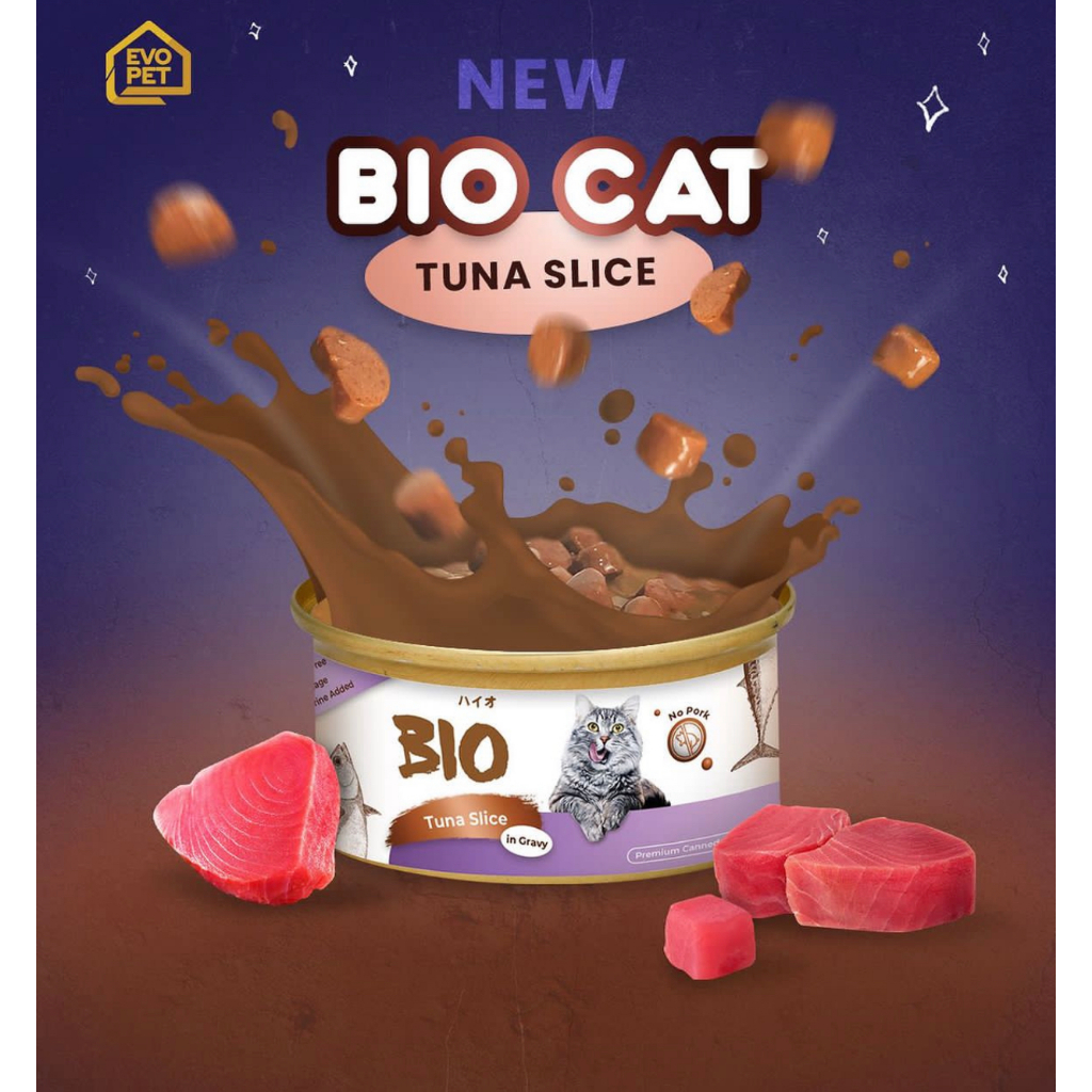 Jual BIO CAT 85GRAM - Makanan Kaleng Basah Kucing Bio Cat Wet Food ...