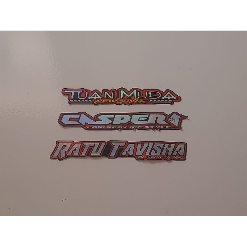 Jual Stiker Bus Bris Trans Julukan Tuan Muda Casper ratu tavisa ...