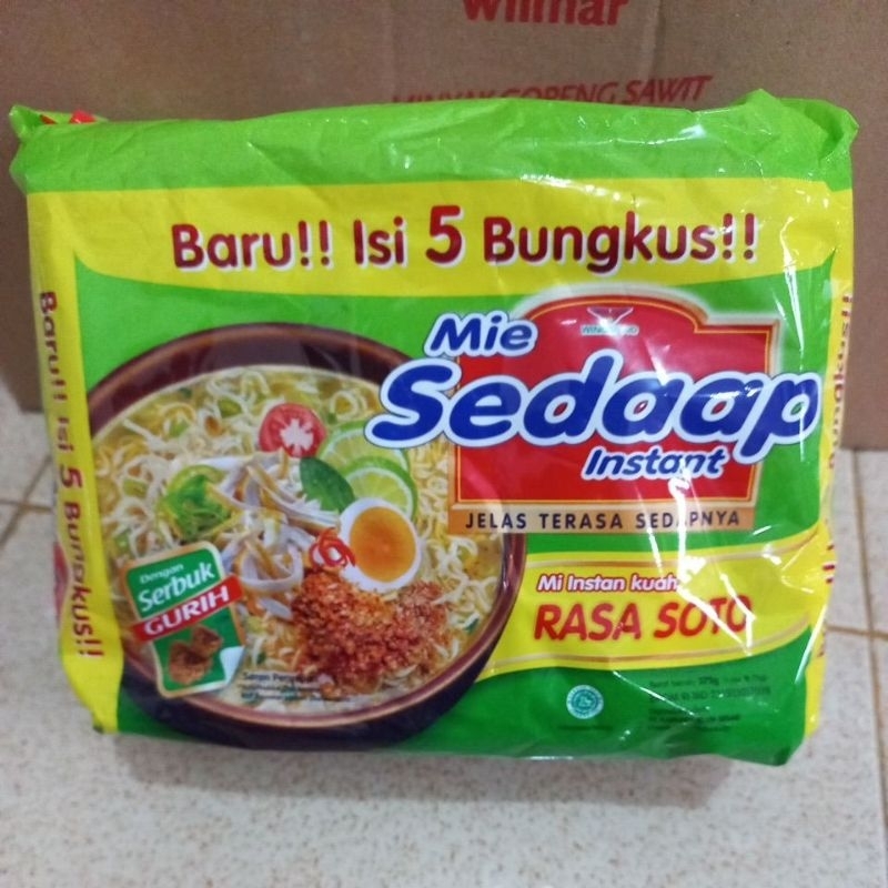 Jual Paket Hemat 5 Bungkus Mie Sedap Rasa Soto | Shopee Indonesia