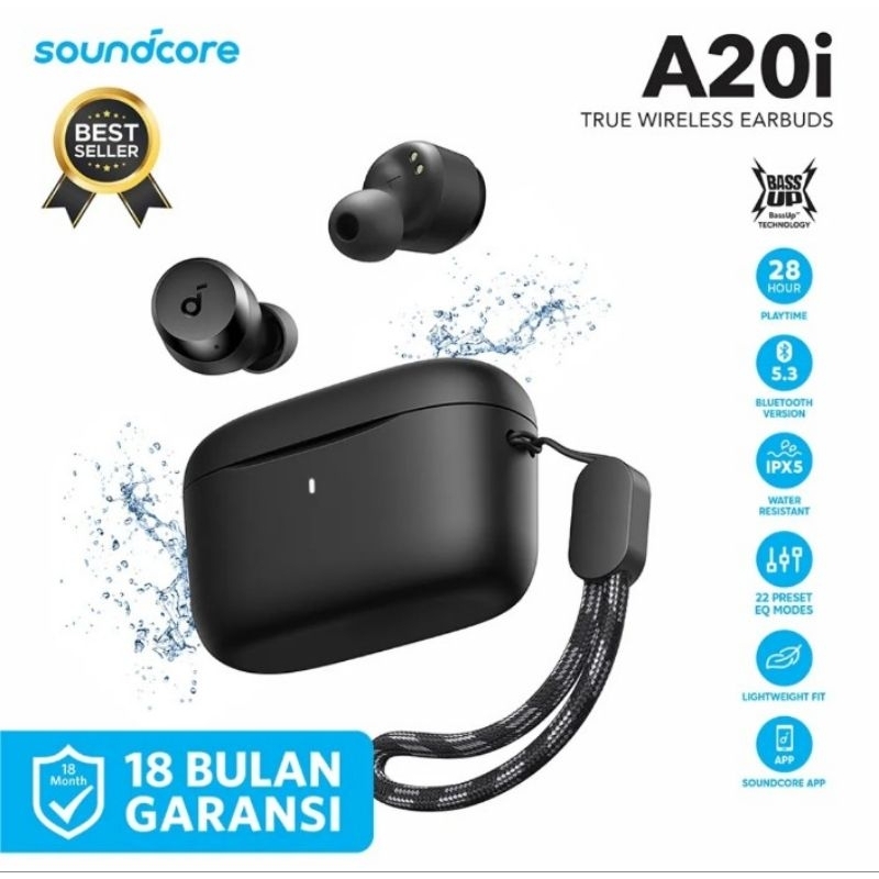 Jual Anker SoundCore A20i TWS Earbuds Extra Bass IPX5 Waterproof ...